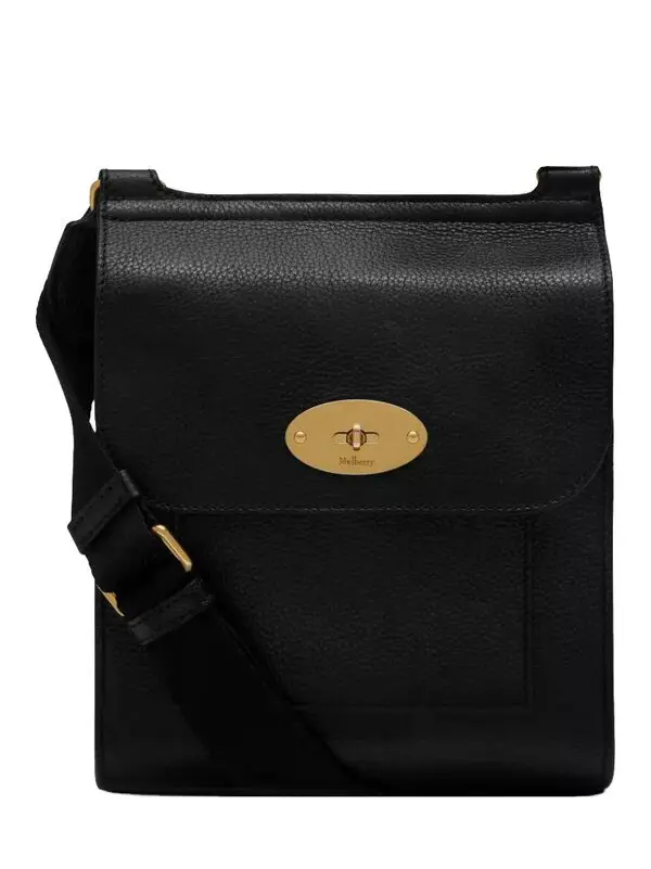 Mulberry Small Antony Crossbody Bag - Black