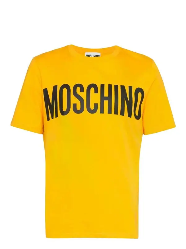 Moschino Logo T-shirt - Yellow