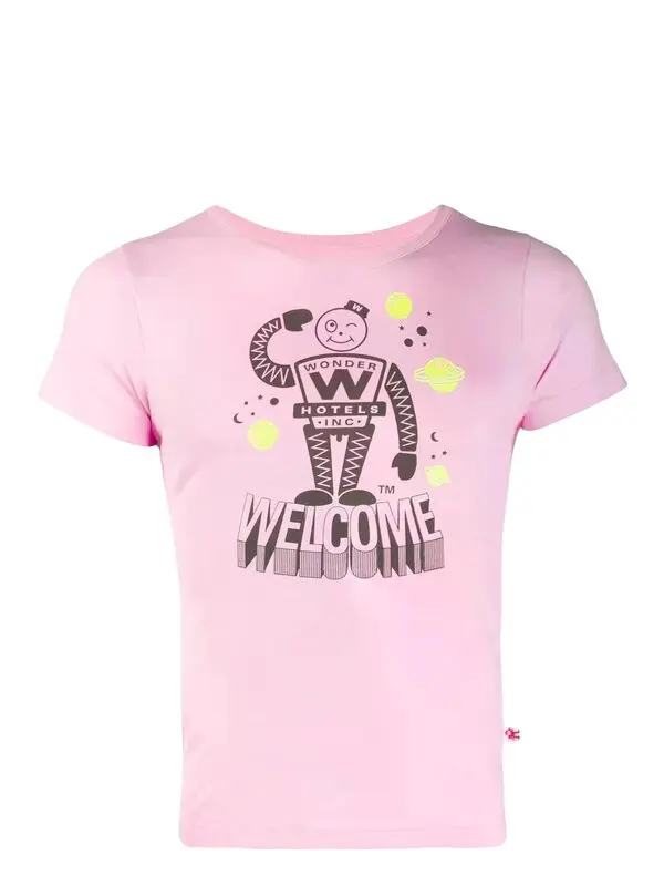 WALTER VAN BEIRENDONCK 2010's Wonder T-shirt - Pink