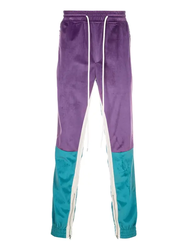 GOD'S MASTERFUL CHILDREN Velvet Retro Trousers - Purple
