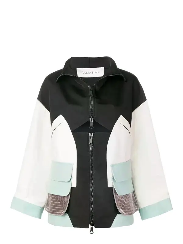 Valentino Garavani Panelled Jacket - Black