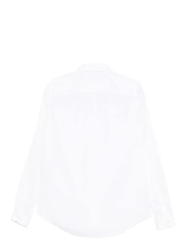 Saint Laurent Cotton Poplin Shirt - White