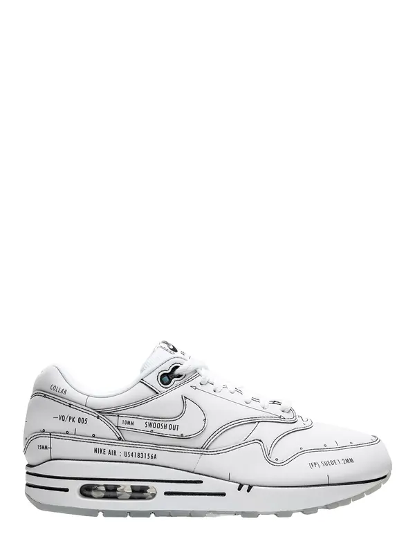 Nike Air Max 1 Sketch Sneakers - White