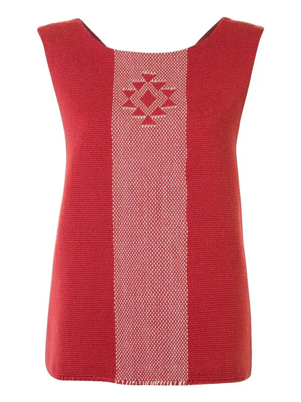 Voz Estrella V-back Top - Red