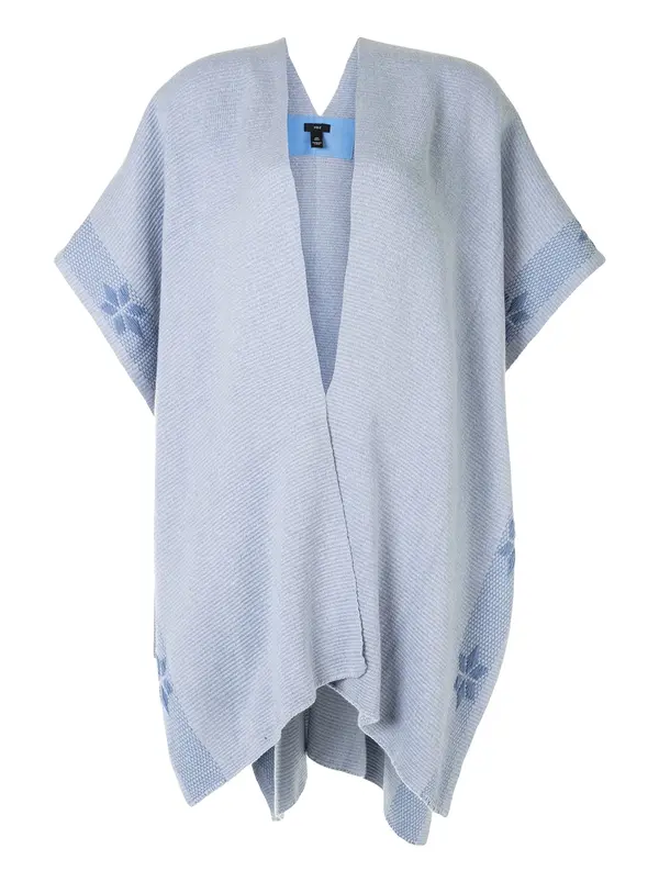 Voz Wangülen Duster Poncho - Blue