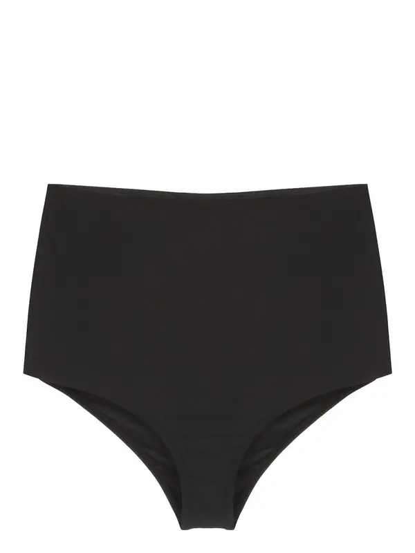AMIR SLAMA High-waisted Hot Pants - Black