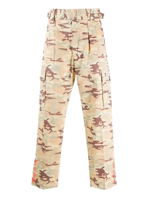 DIESEL® Camouflage Cargo Pants - Neutrals