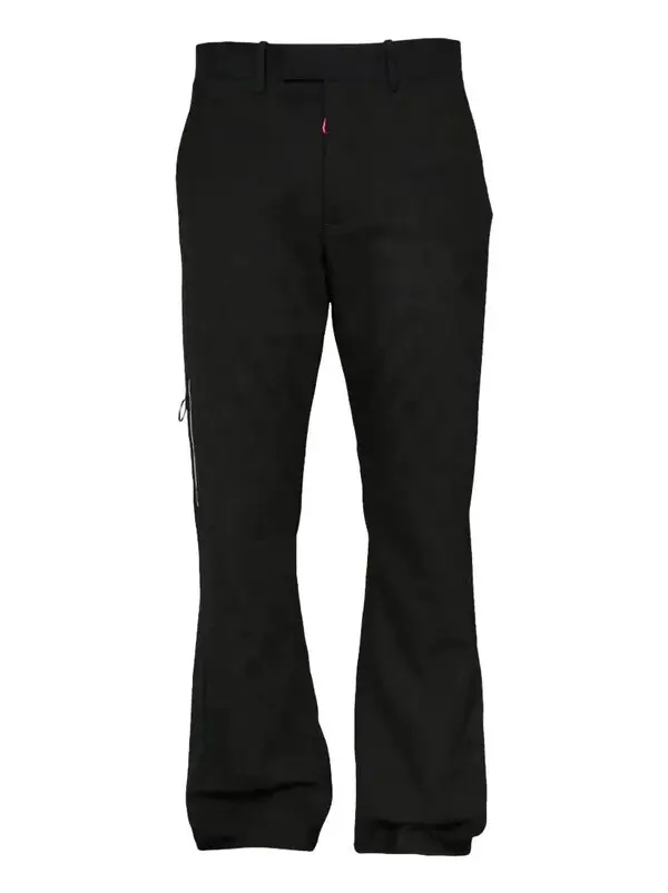 Off-White Logo Tailored Trousers - Black
