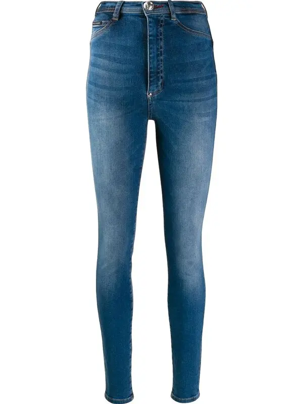 Philipp Plein Classic Skinny Jeans - Blue