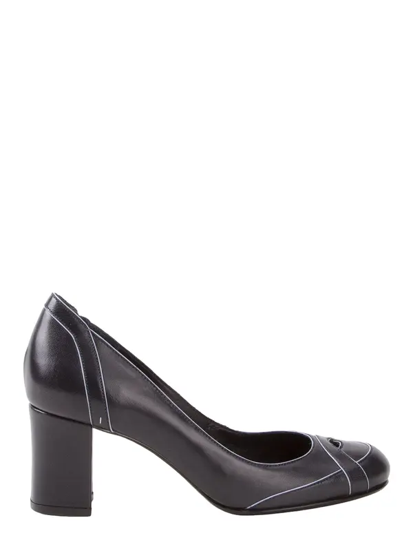 STUDIO CHOFAKIAN Mid-heel Pumps - Black