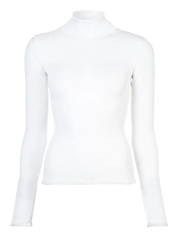 Missoni Turtleneck Jumper - White