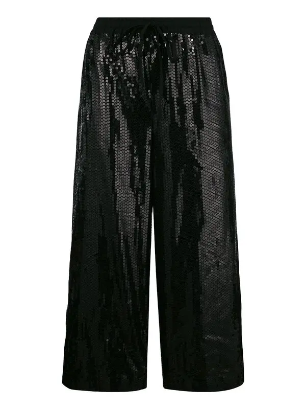 P.a.r.o.s.h Cropped Trousers - Black