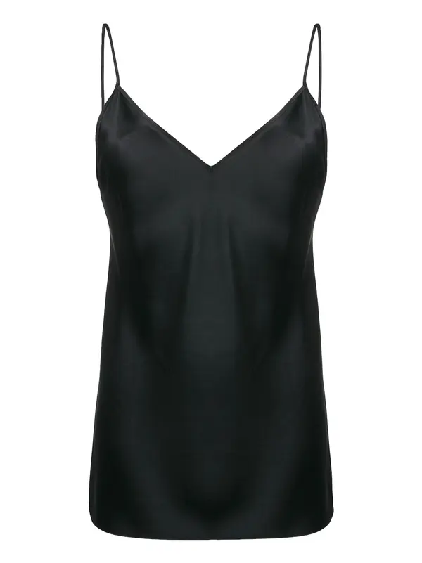 JOSEPH Clea Satin Camisole - Black