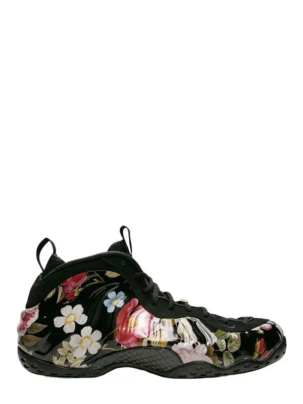Nike Air Foamposite One Floral Sneakers - Black