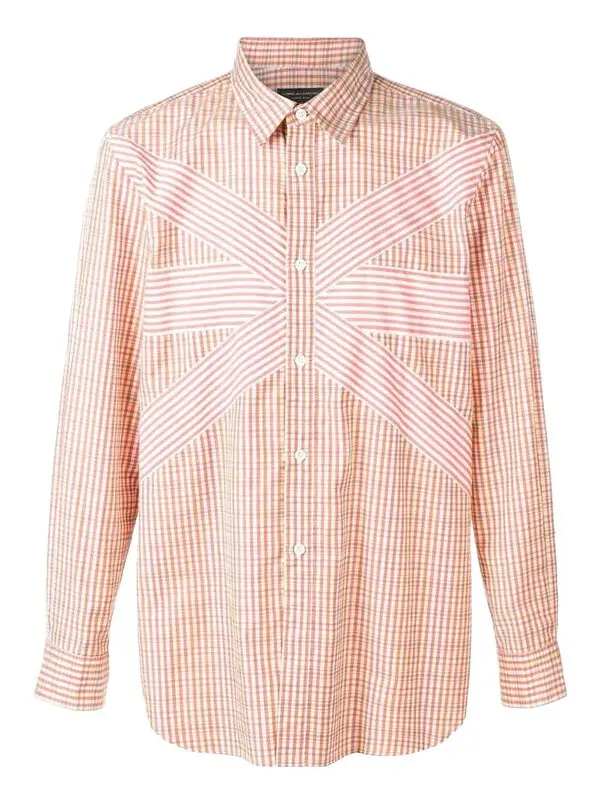 Comme Des Garçons 1996 Checked Shirt - Red