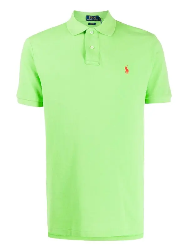 Polo Ralph Lauren Embroidered Logo Polo Shirt - Green