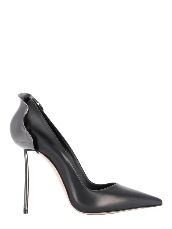 LE SILLA Petalo Pumps Pointed Toe Stiletto Heel - Black