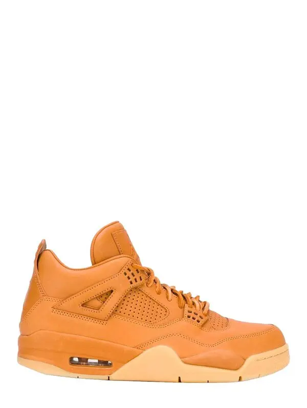 JORDAN 4 Retro Premium Sneakers - Yellow