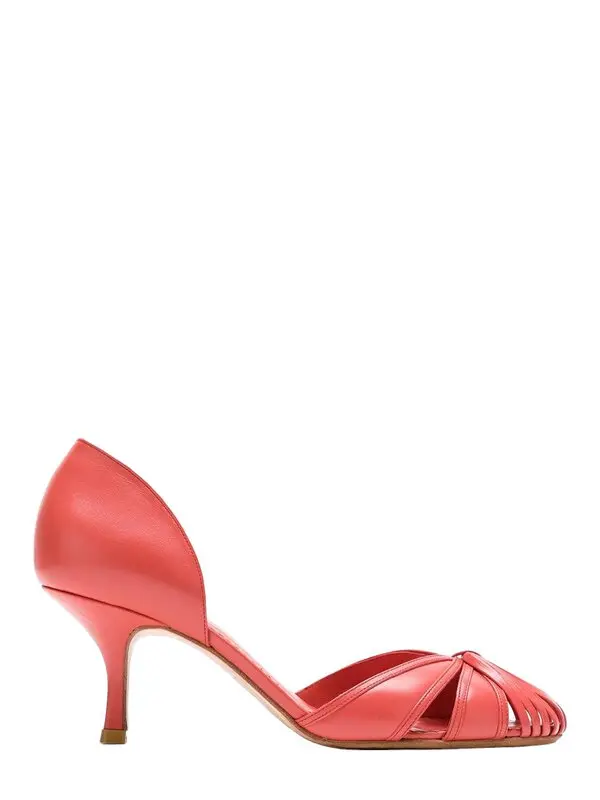 STUDIO CHOFAKIAN Leather Pumps - Red