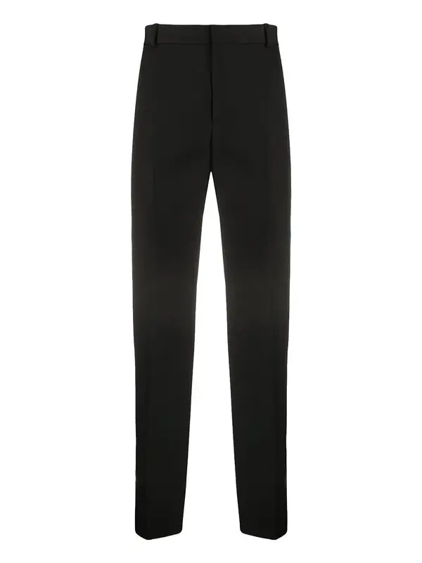 Alexander McQueen Tailored Straight Leg Trousers - Black