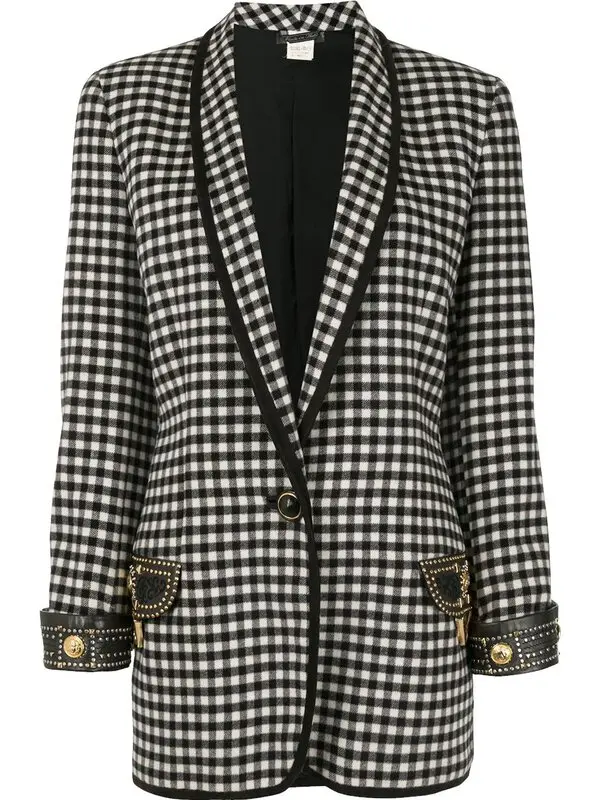 Versace Coat Jacket - Black