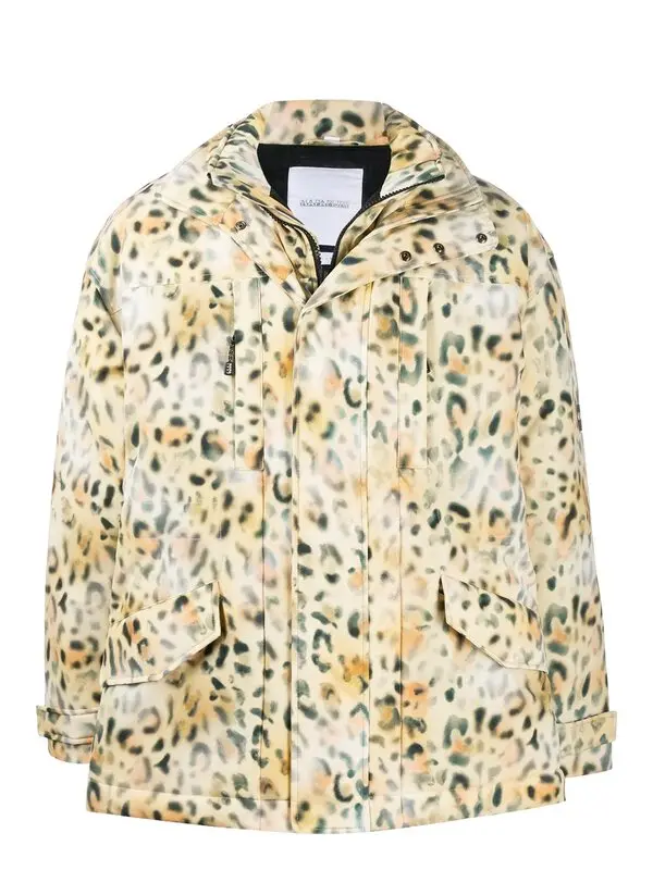 NAPA BY MARTINE ROSE Fantasy Spray Padded Jacket - Yellow