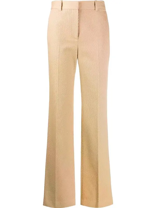 Victoria Beckham High-waisted Tailored Trousers - Neutrals