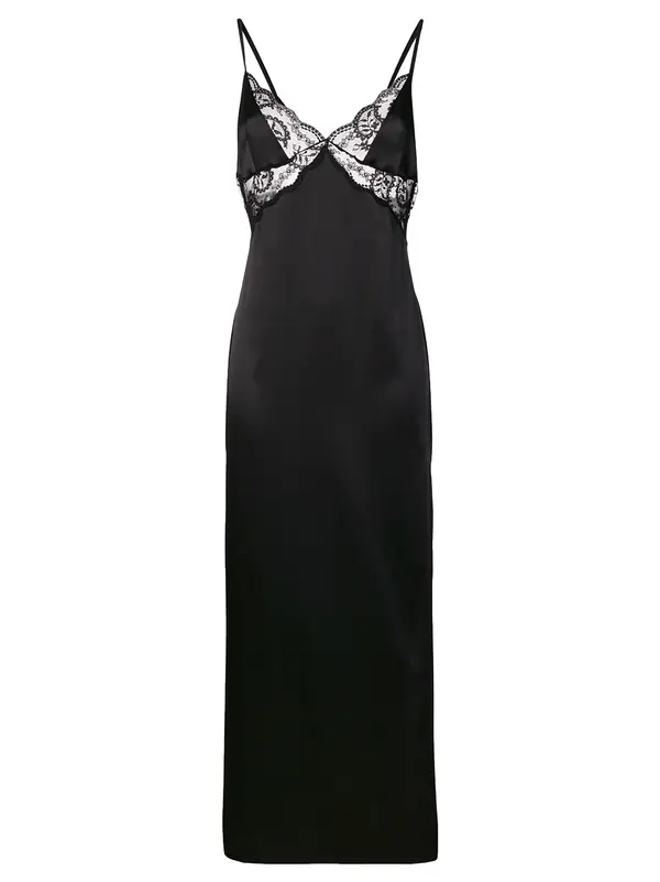 GILDA & PEARL Rita Long Slip - Black