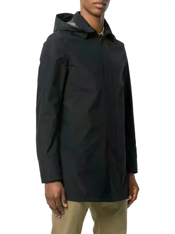 Herno Long-sleeve Hooded Jacket - Blue