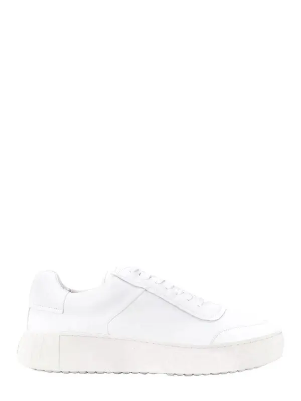 Primury Low-top Leather Sneakers - White