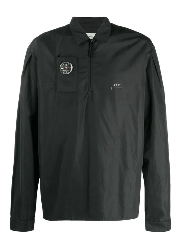 A-COLD-WALL* Technical Nylon Compass Jacket - Black