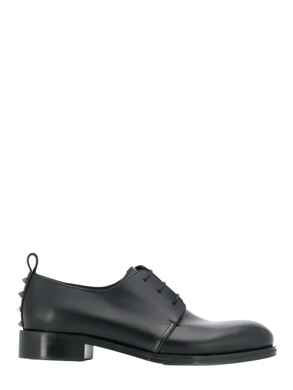 Valentino Garavani Rockstud Derby Shoes - Black