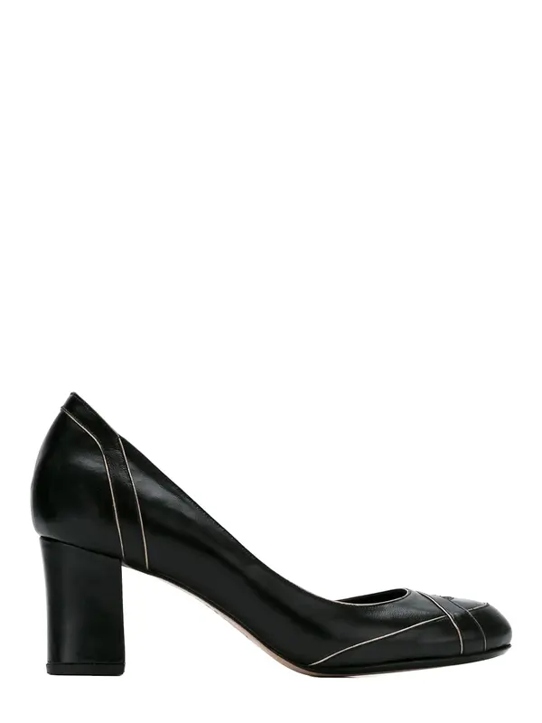 STUDIO CHOFAKIAN Leather Pumps - Black