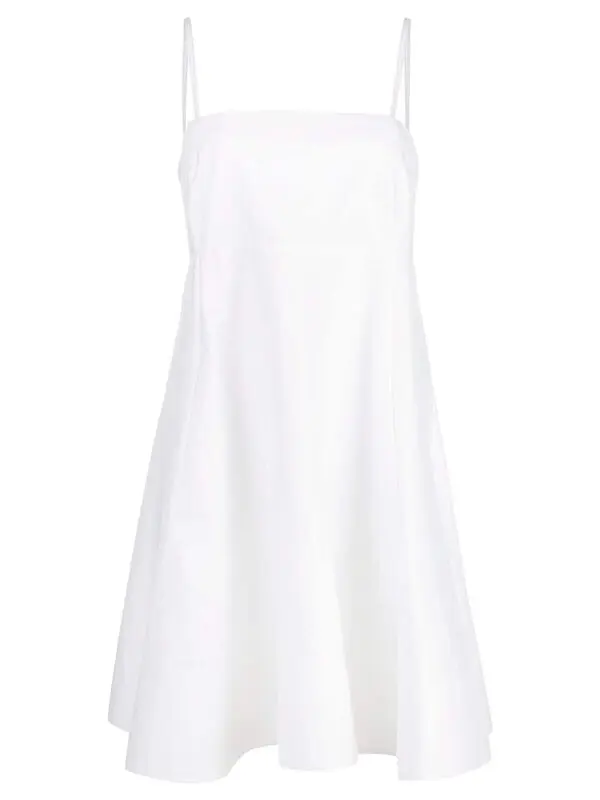 3.1 Phillip Lim Spaghetti Strap A-line Dress - White