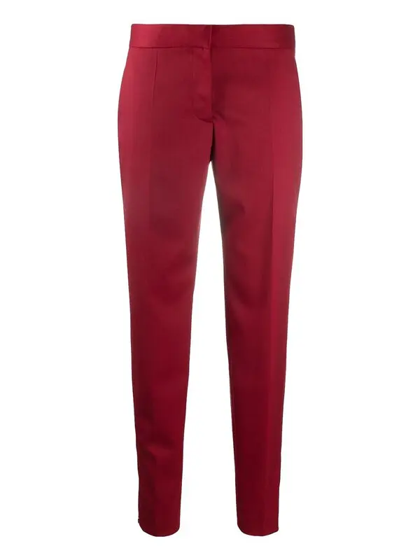 Stella McCartney Mid-rise Tailored Trousers - Red