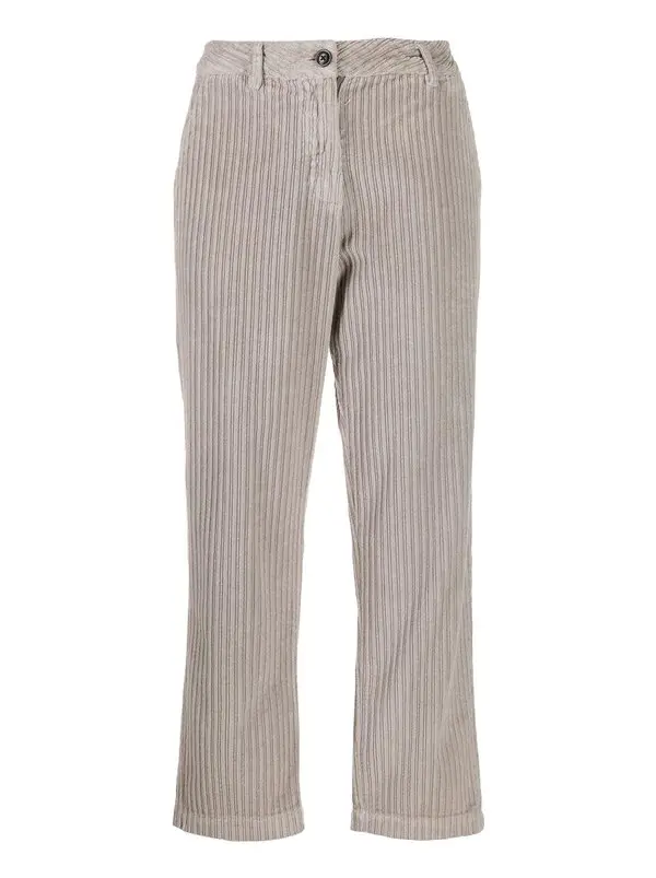 Woolrich Straight-leg Corduroy Trousers - Grey