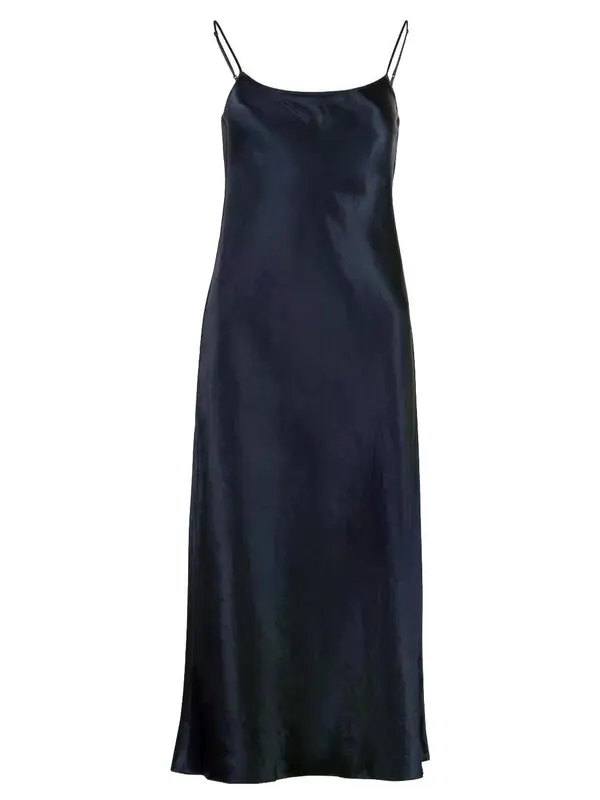 Vince Slip Midi Dress - Blue