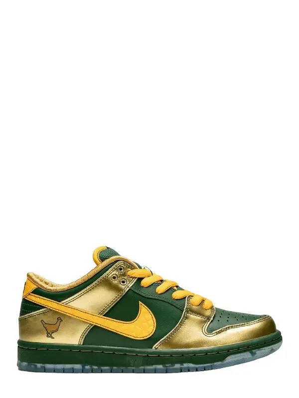 Nike X Doernbecher Sb Dunk Low Qs Joey Bates Sneakers - Green