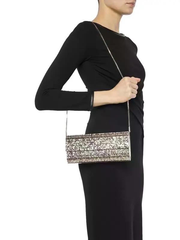 JIMMY CHOO Sweetie Logo-detail Shoulder Bag - Pink