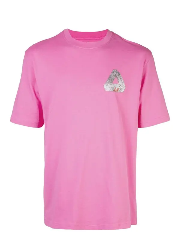 PALACE Terminator Logo-print T-shirt - Pink