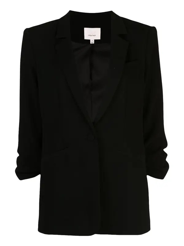 Cinq À Sept Cinq Á Sept Khloe Crepe Blazer - Black