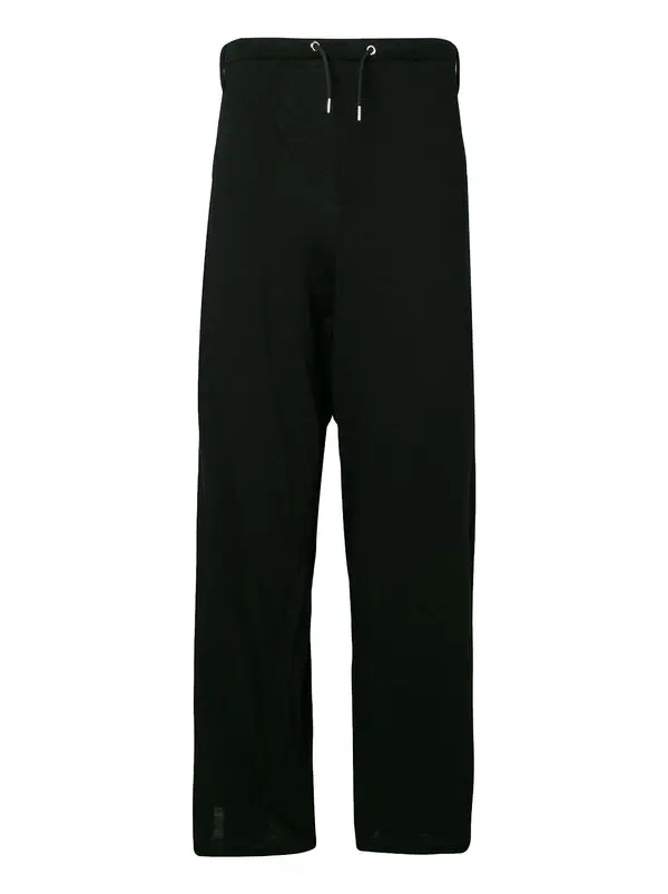 Alexander McQueen Stripe Detail Trousers - Black