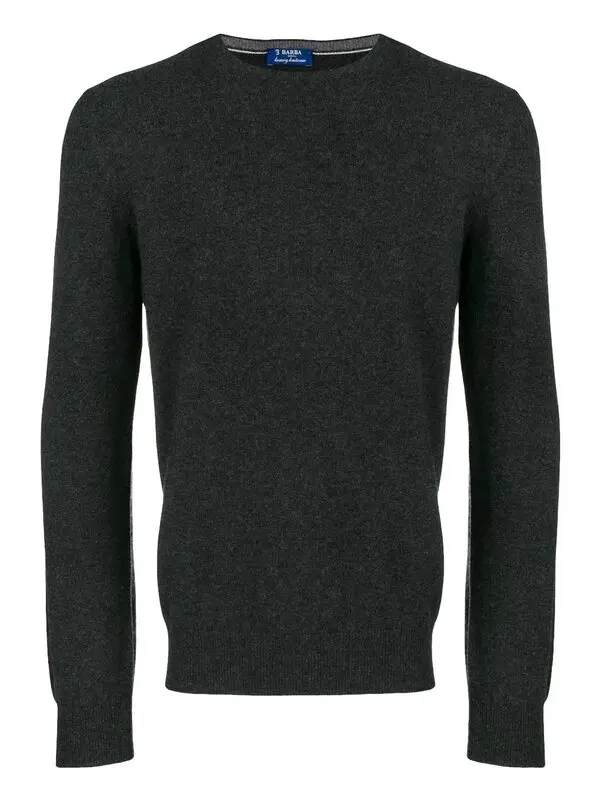 BARBA NAPOLI Crew-neck Sweater - Grey