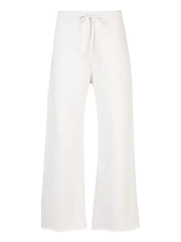 NILI LOTAN Cropped Jogging Trousers - White