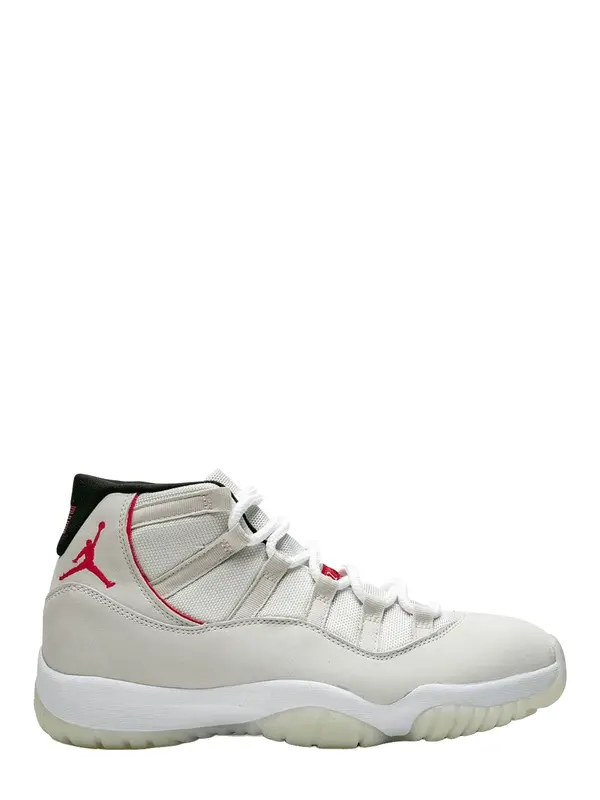 JORDAN Air Retro Platinum Tint Sneakers - White