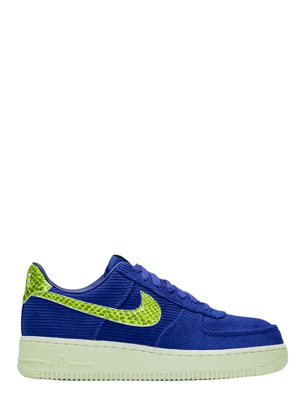 Nike X Olivia Kim Air Force 1 No Cover Sneakers - Blue
