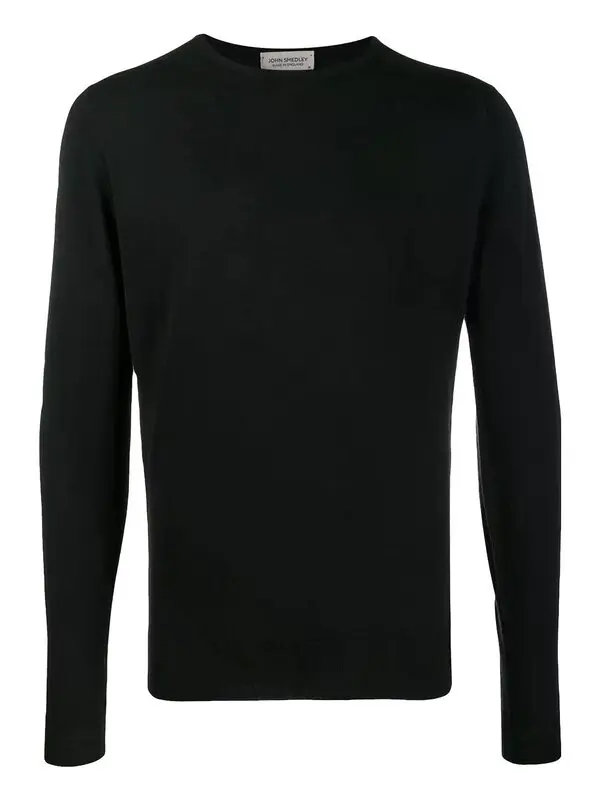 John Smedley Lundy Crew Neck Jumper - Blue