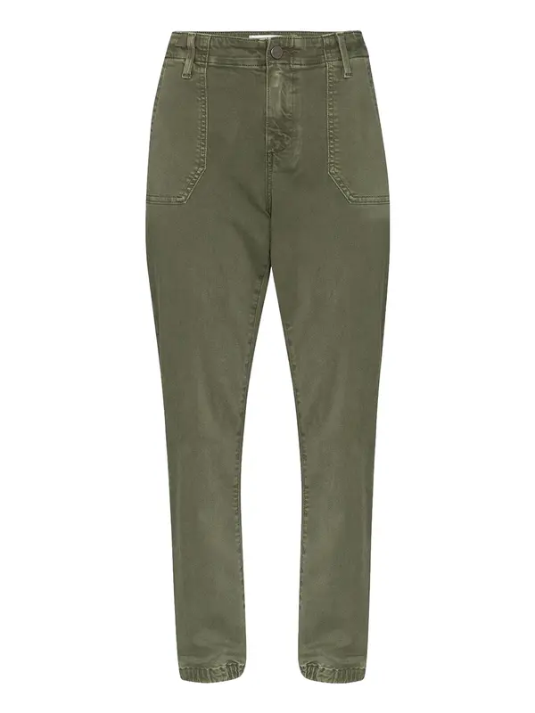 Paige Mayslie Cargo Trousers - Green