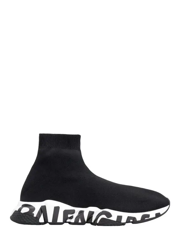 Balenciaga Speed Lace-up Sneakers - Black