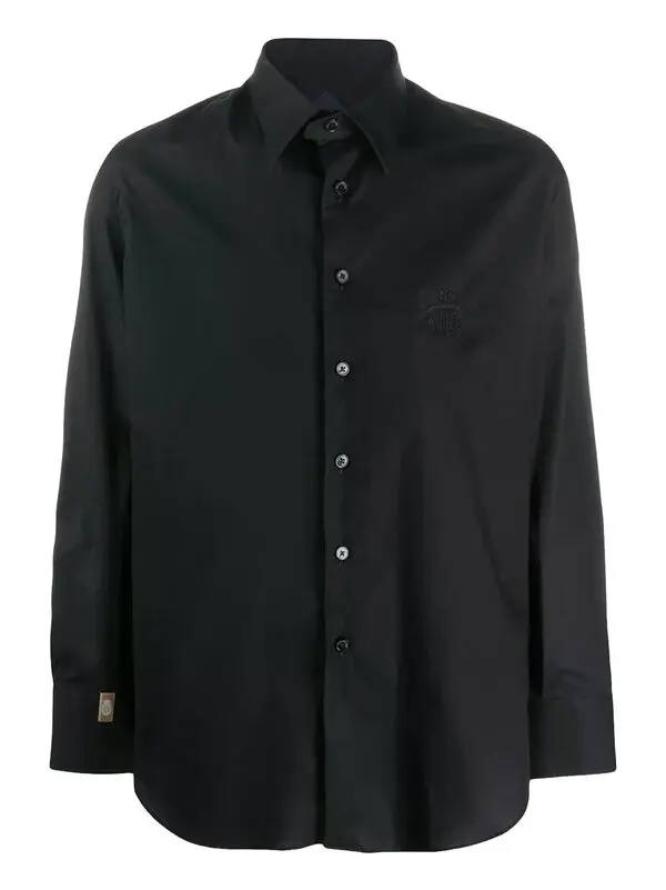 BILLIONAIRE Long Sleeved Shirt - Black